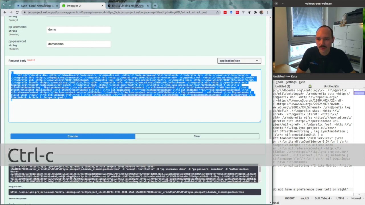 Lynx Services Platform (LynxSP) - Entity Linking Service - YouTube