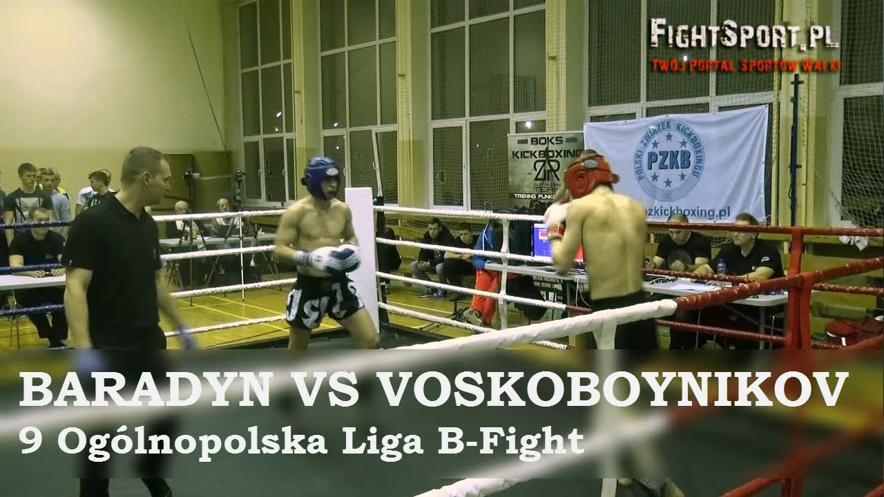 Artur Baradyn vs Artem Voskoboynikov na 9 Lidze B-Fight - YouTube