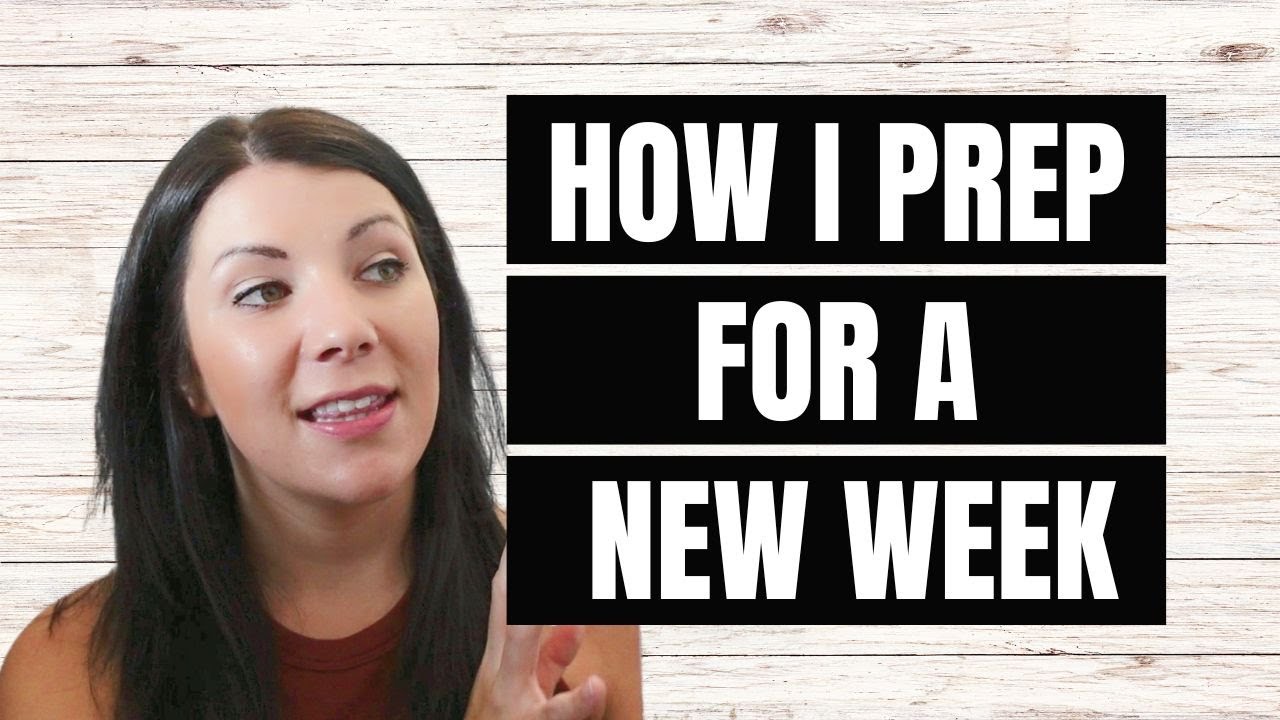 How I Prep For The Week Mom Of 3 Homeschool Mom Working Mom