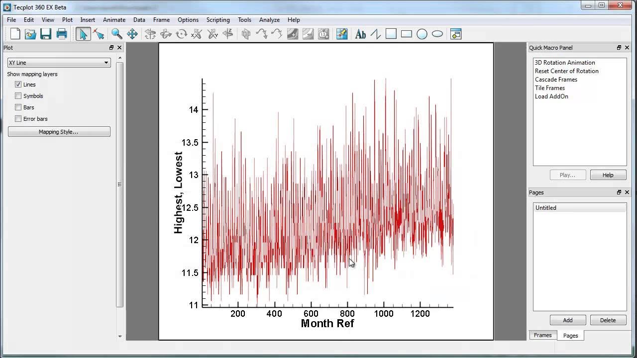 Excel Data and FFT in Tecplot 360 EX - YouTube
