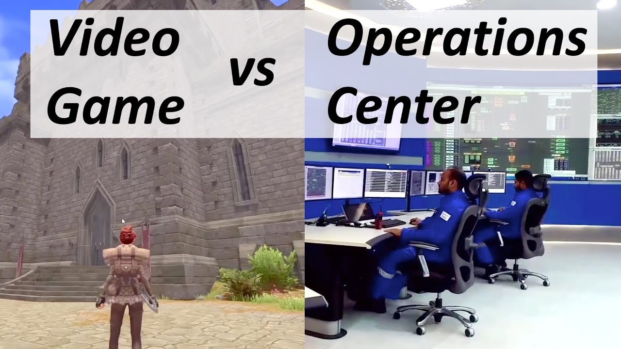 Video Game vs Operations Center - How does becoming immersed in data ...