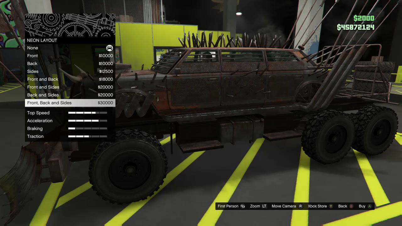Grand Theft Auto V Benefactor Apocalypse Bruiser customization and ...
