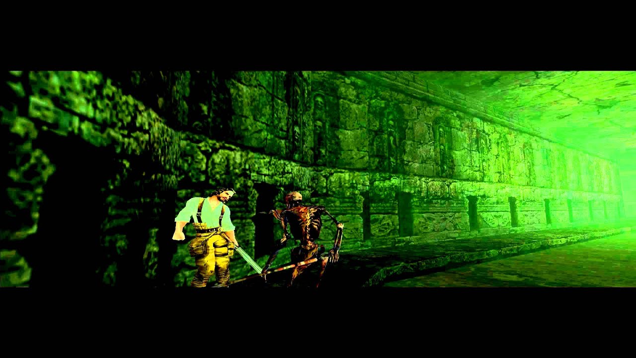 Clive Barker's Undying - skeleton death - YouTube