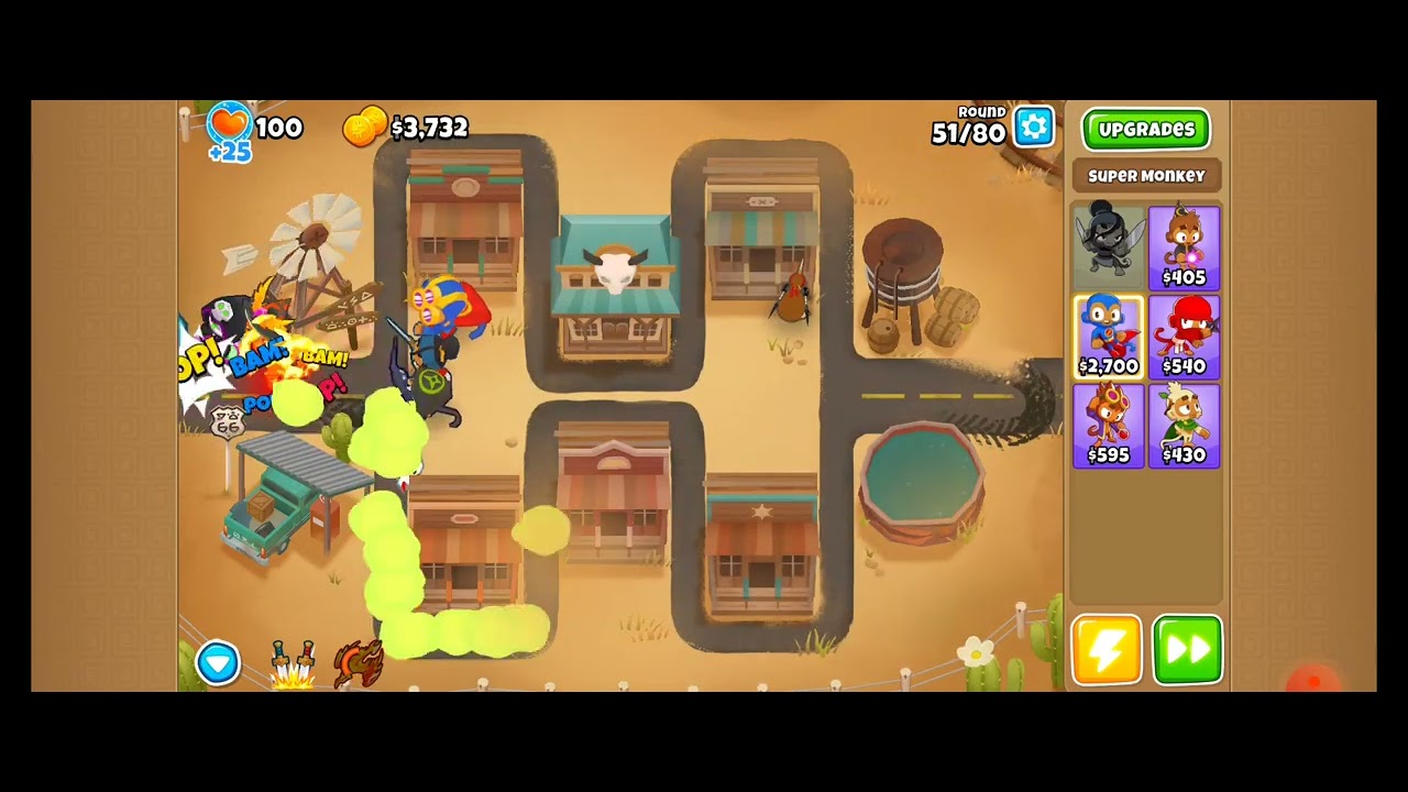 BTD6 HARD: How to WIN Middle Of the Road Magic Monkeys Only with Sauda ...
