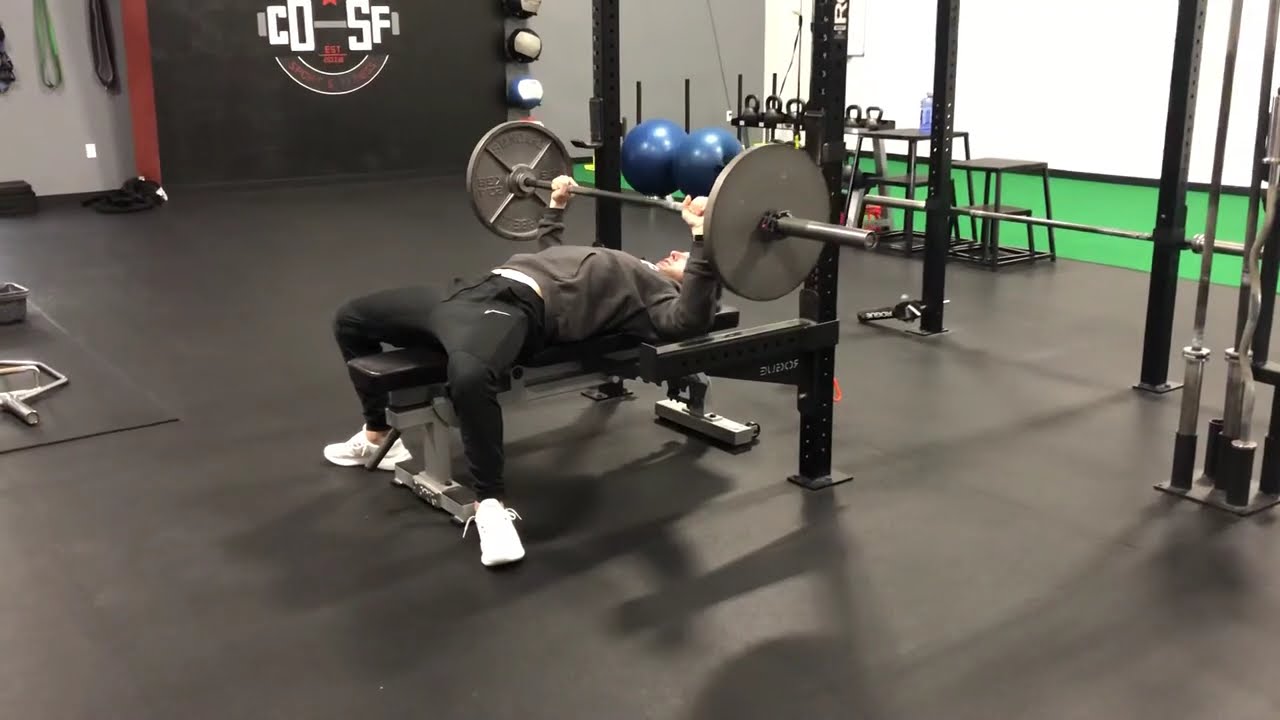 Eccentric-Emphasis Bench Press - YouTube