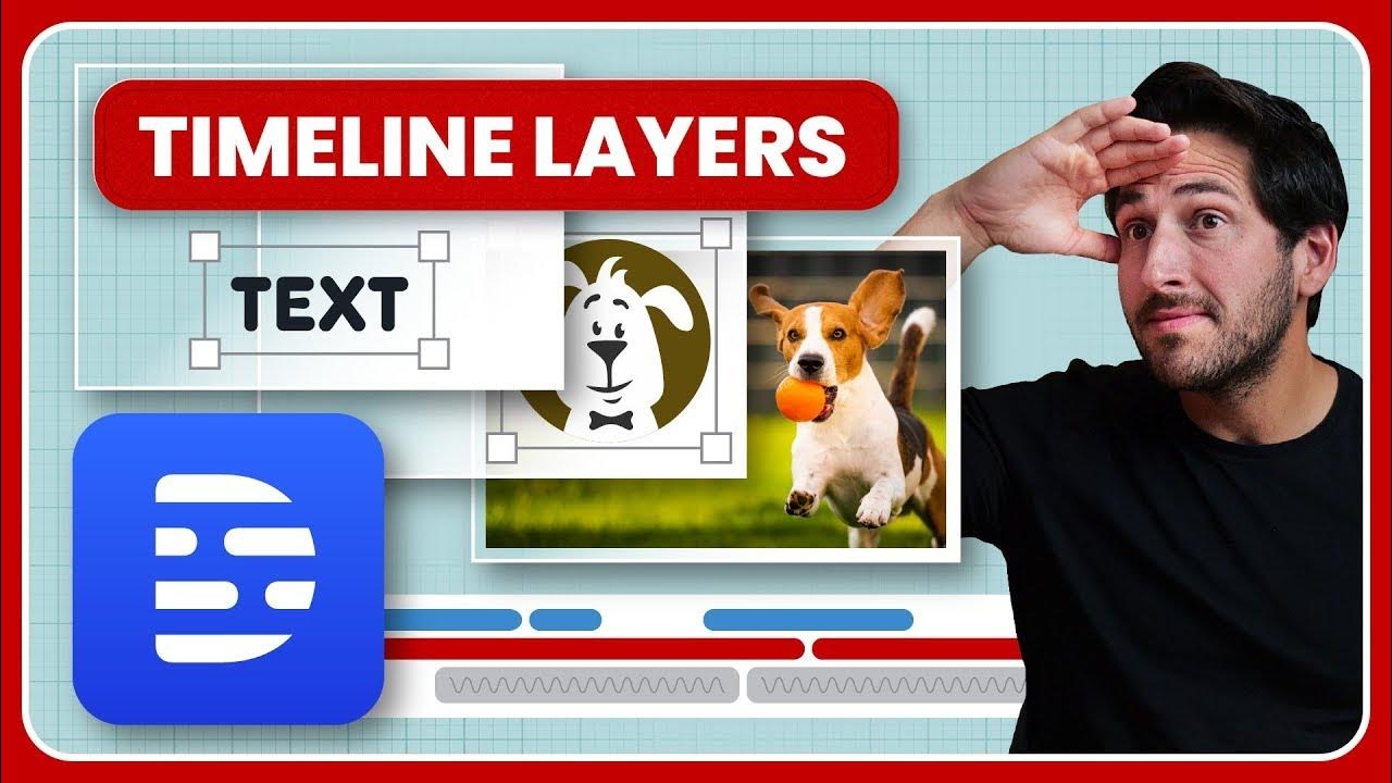 Working with Layers in Descript (How to Add Text, Video, B-Roll & More) - YouTube