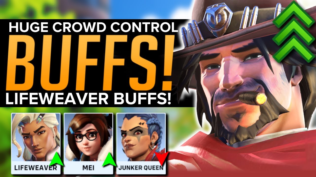 Overwatch 2: HUGE Crowd Control BUFFS! - Lifeweaver BUFFS! - YouTube