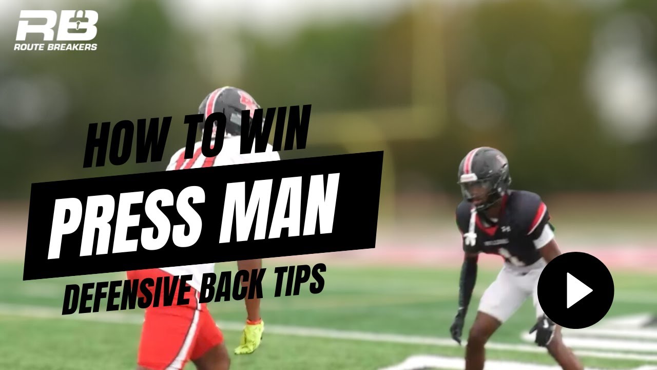 How to Win at Press Man Without Using Your Hands (Stay Square & Control ...