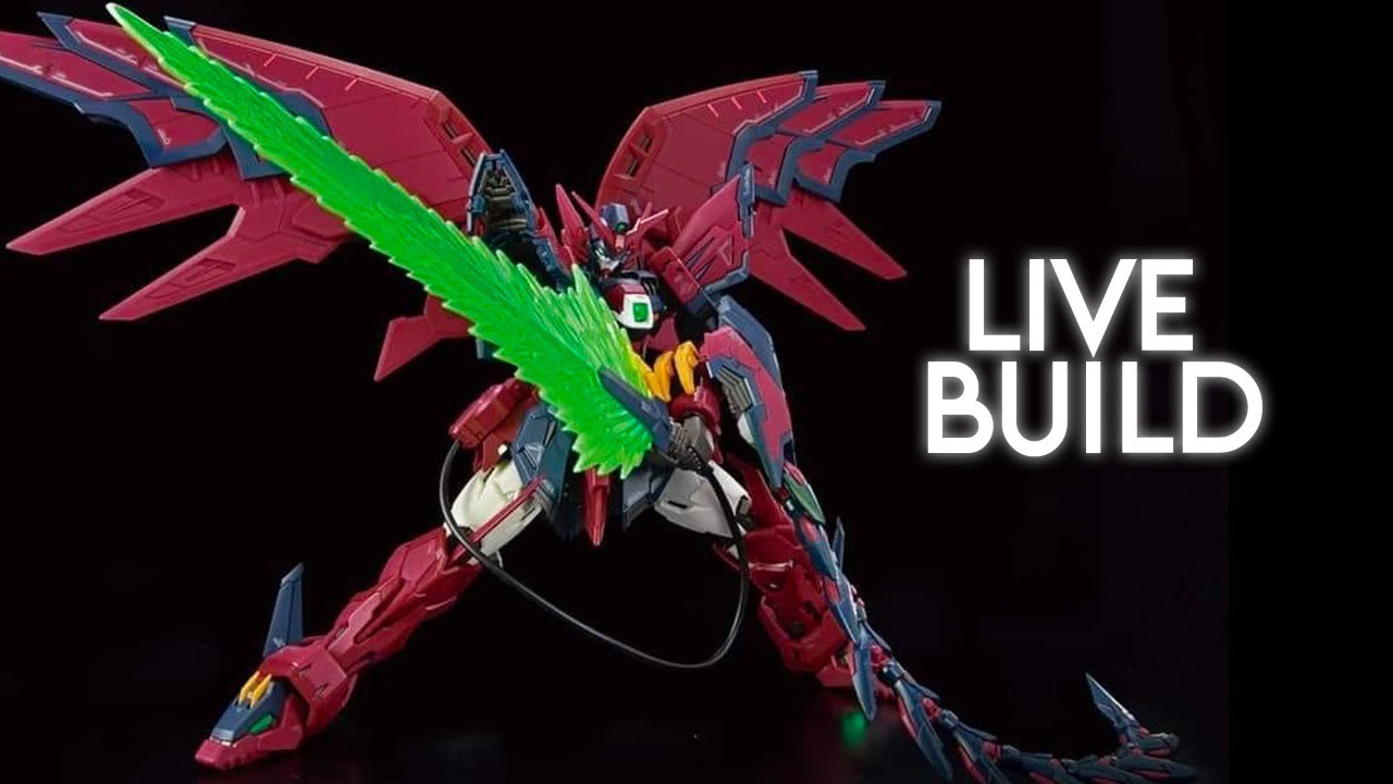 RG Gundam Epyon LIVE BUILD! - YouTube