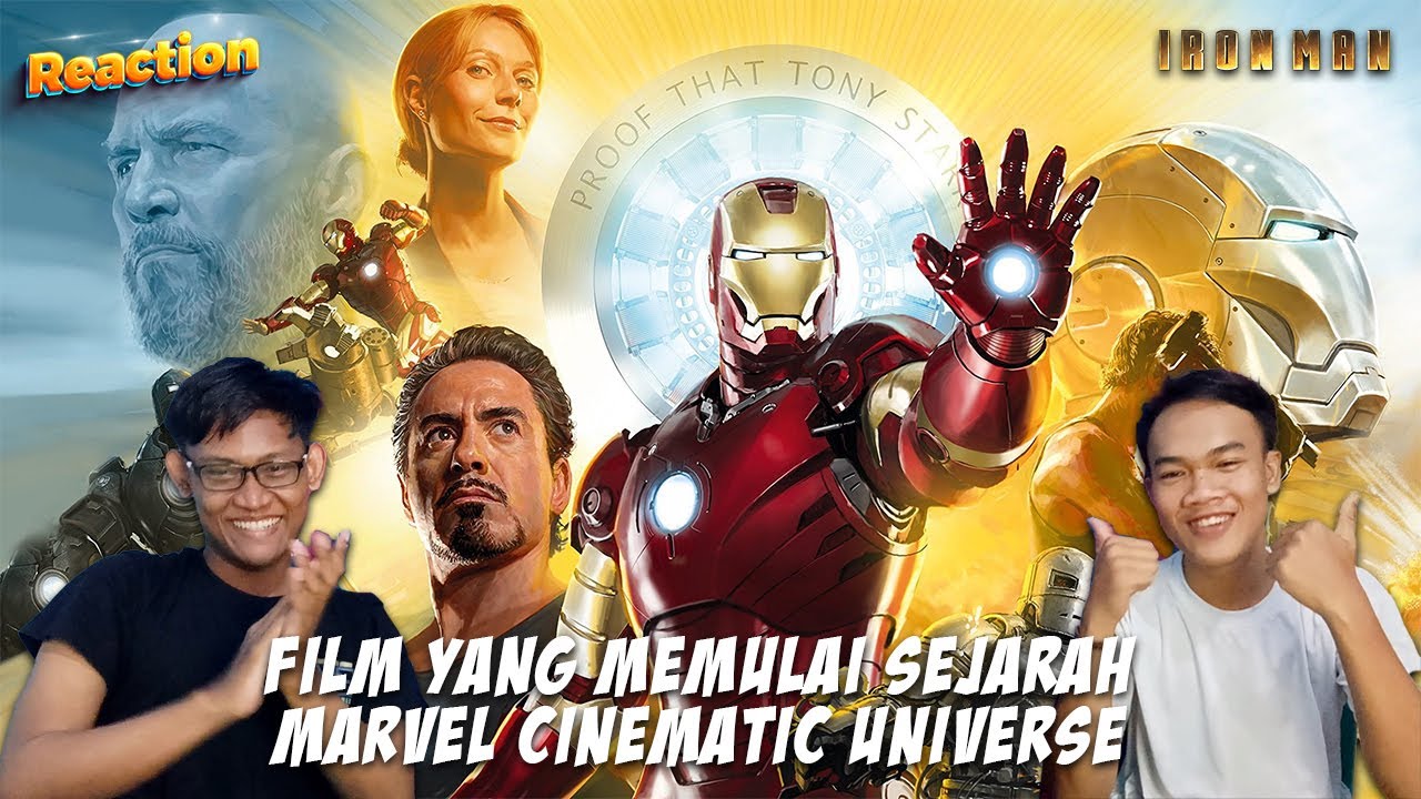 FILM TERBAIK DI MCU!! REACTION FILM IRON MAN PERTAMA!! | IRON MAN (2008 ...