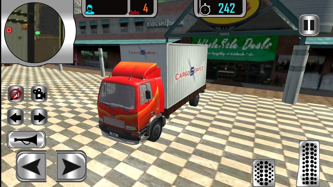 Transporter Truck Cargo Driver | Truck Driver Gameplay | Cargo Truck ...