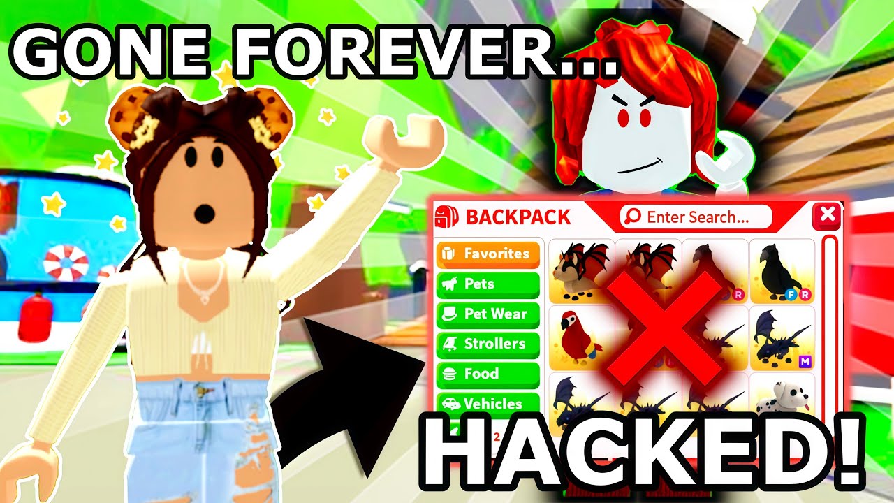 HOW YOU CAN GET *HACKED* AND LOSE ALL YOUR PETS IN ADOPT ME *FOREVER ...