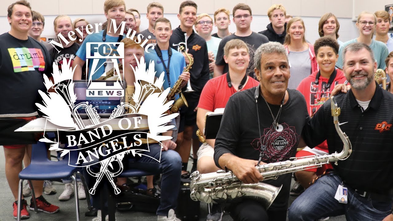 Billy Joel's Saxophonist Mark Rivera Jams with Students at Platte ...