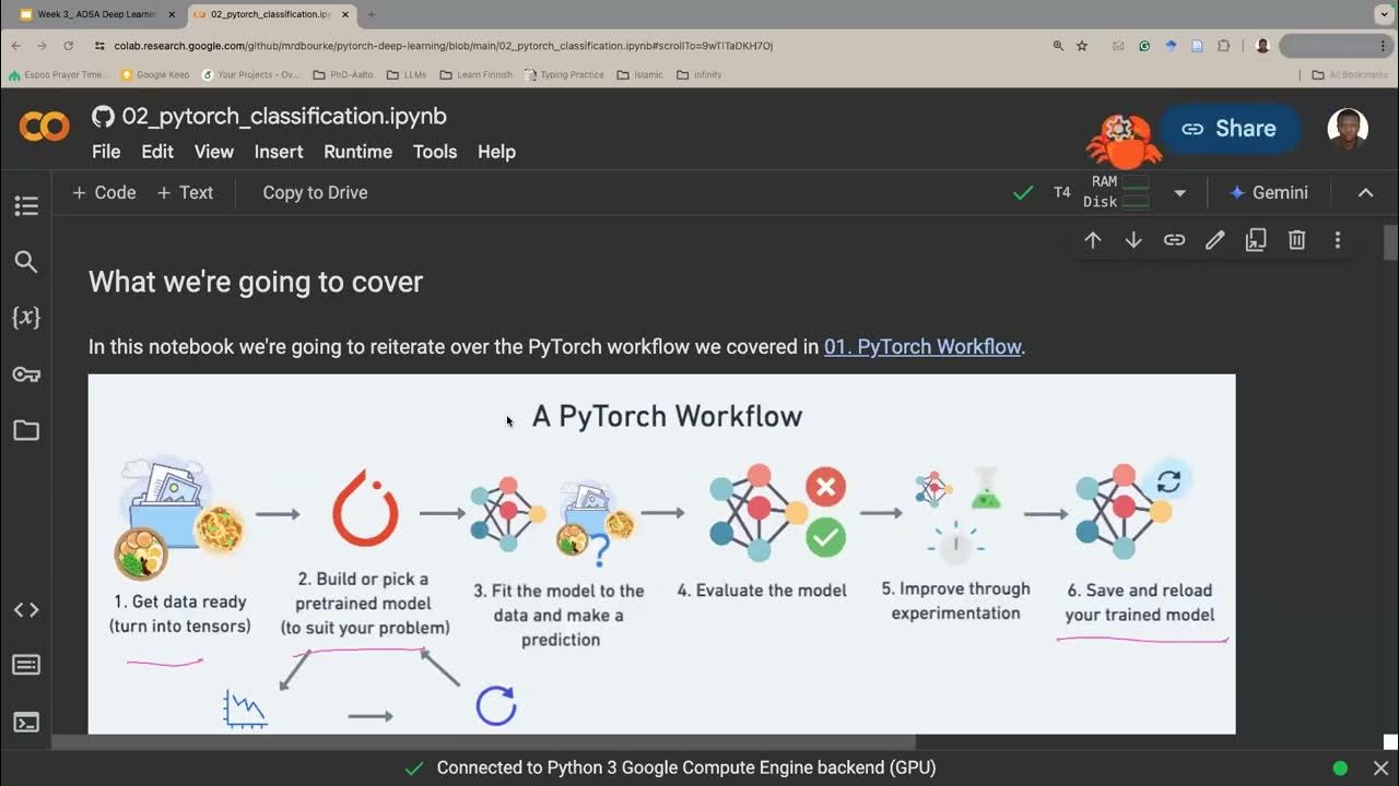 Week 3: Pytorch Classification with Mustapha Abdullahi - YouTube