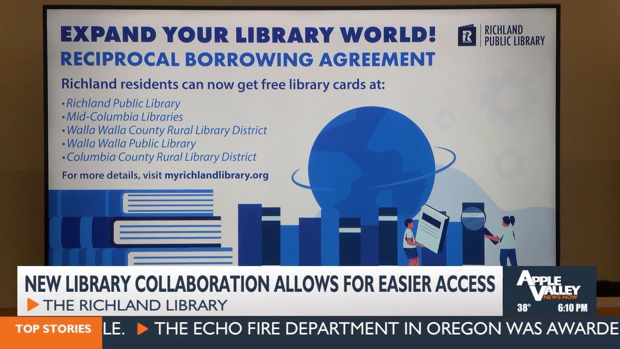 Richland Library announces new Reciprocal Borrowing Agreement to allow ...