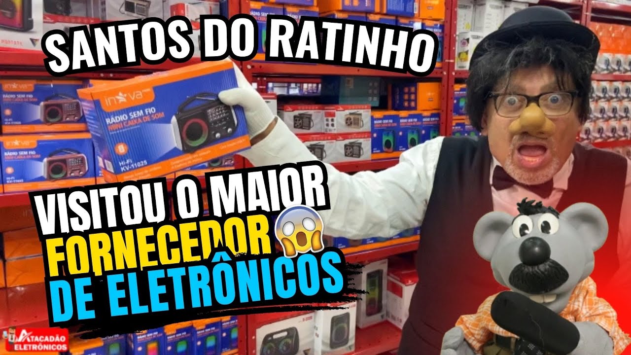 O SANTOS DO RATINHO VISITOU O MAIOR FORNECEDOR DE ELETRÔNICOS DO ...