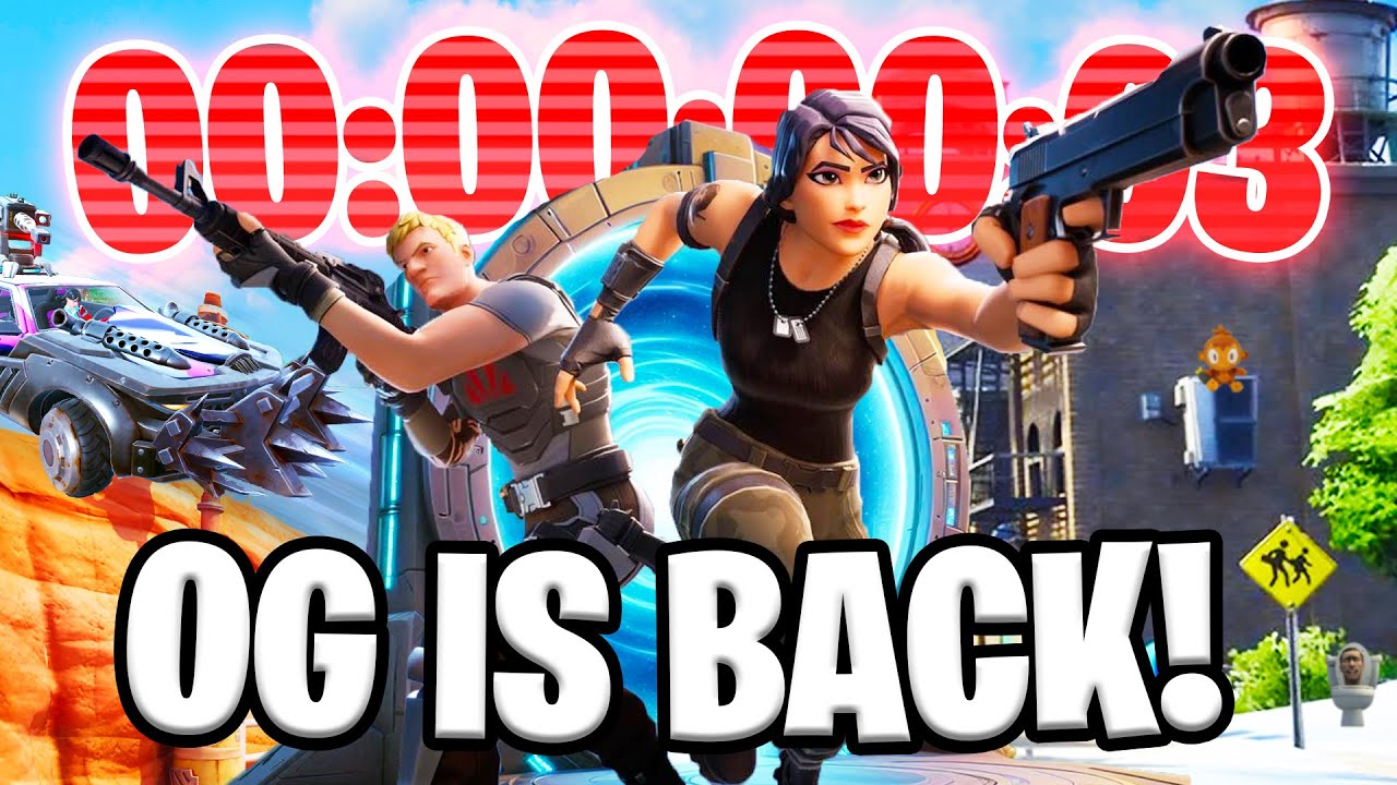OG Fortnite is BACK! (Fortnite Reload) - LIVE - YouTube