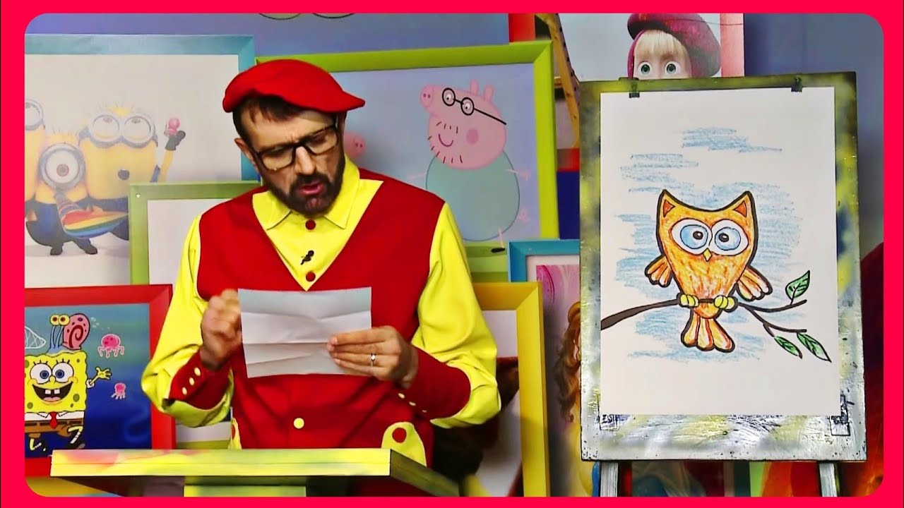 #Multiknik We Are Drawing💚Owl💚N441 - YouTube