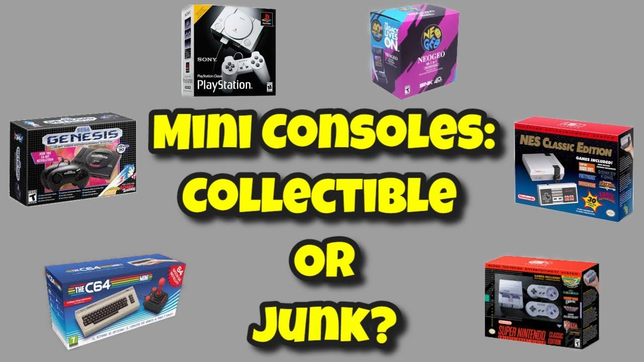 Mini Game Consoles: Collectible or Junk? - YouTube
