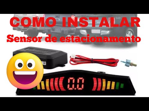COMO COLOCAR SENSOR DE RÉ NO CARRO - Renault Clio PASSO A PASSO - YouTube