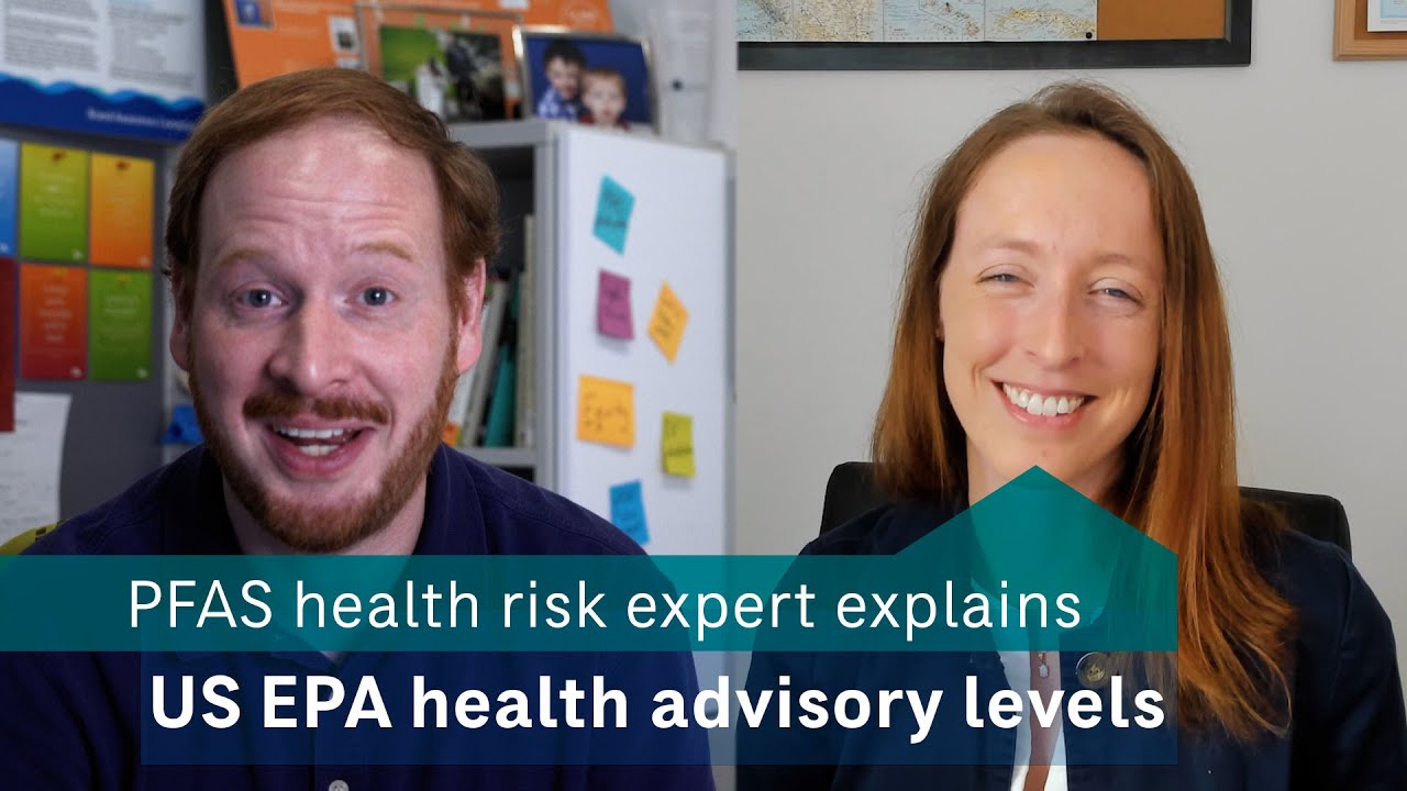 Why did the EPA lower PFAS health advisory levels? - YouTube
