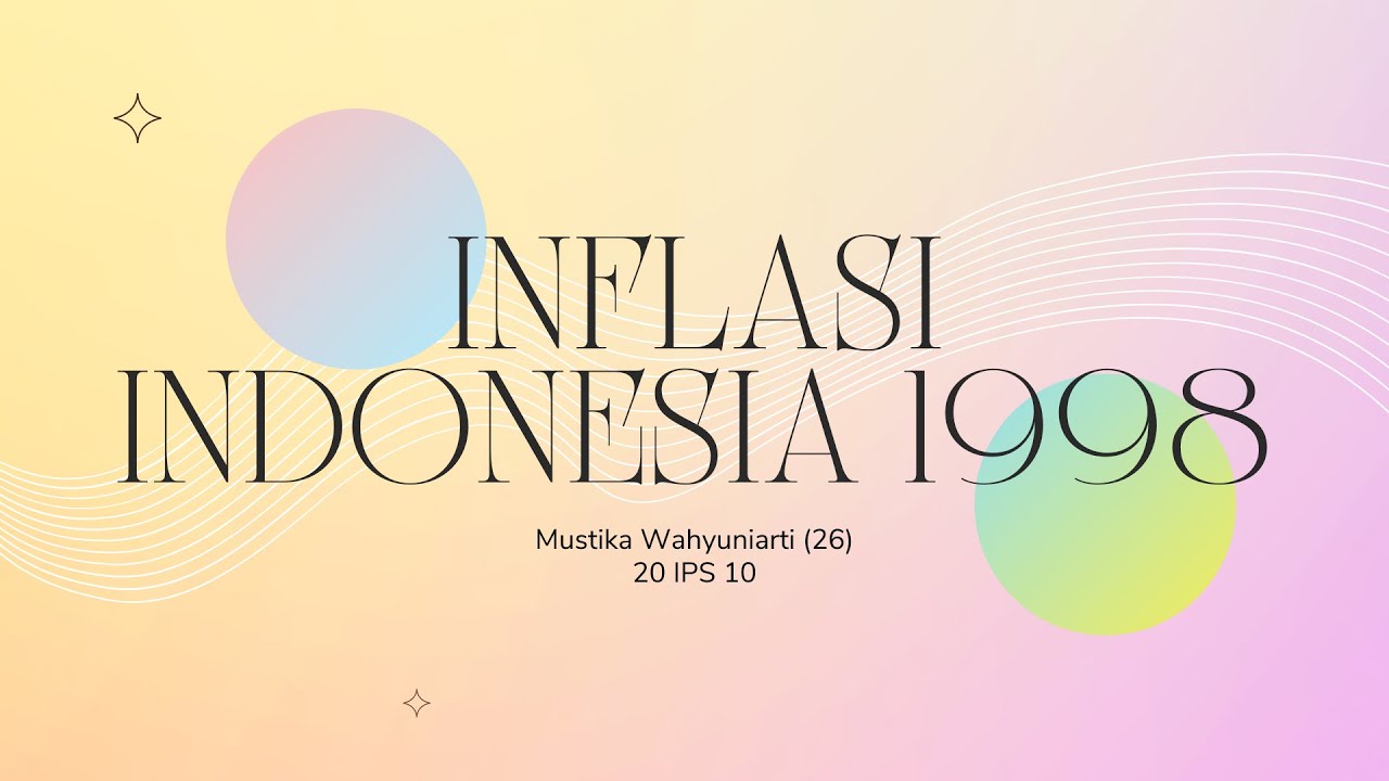 Presentasi Ekonomi - Inflasi Indonesia 1998 [GENAP] - YouTube
