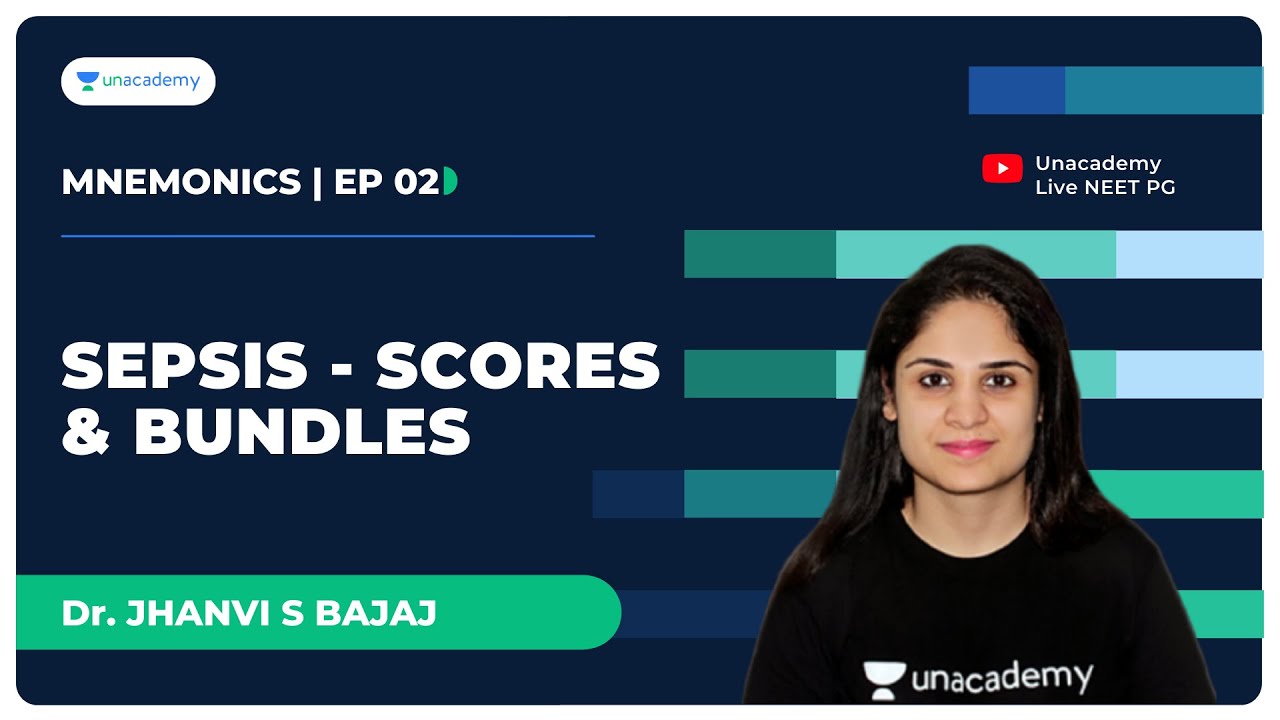 Ep2 | Mnemonics | Sepsis - Scores & Bundles Mnemonics | Dr. Jhanvi S ...