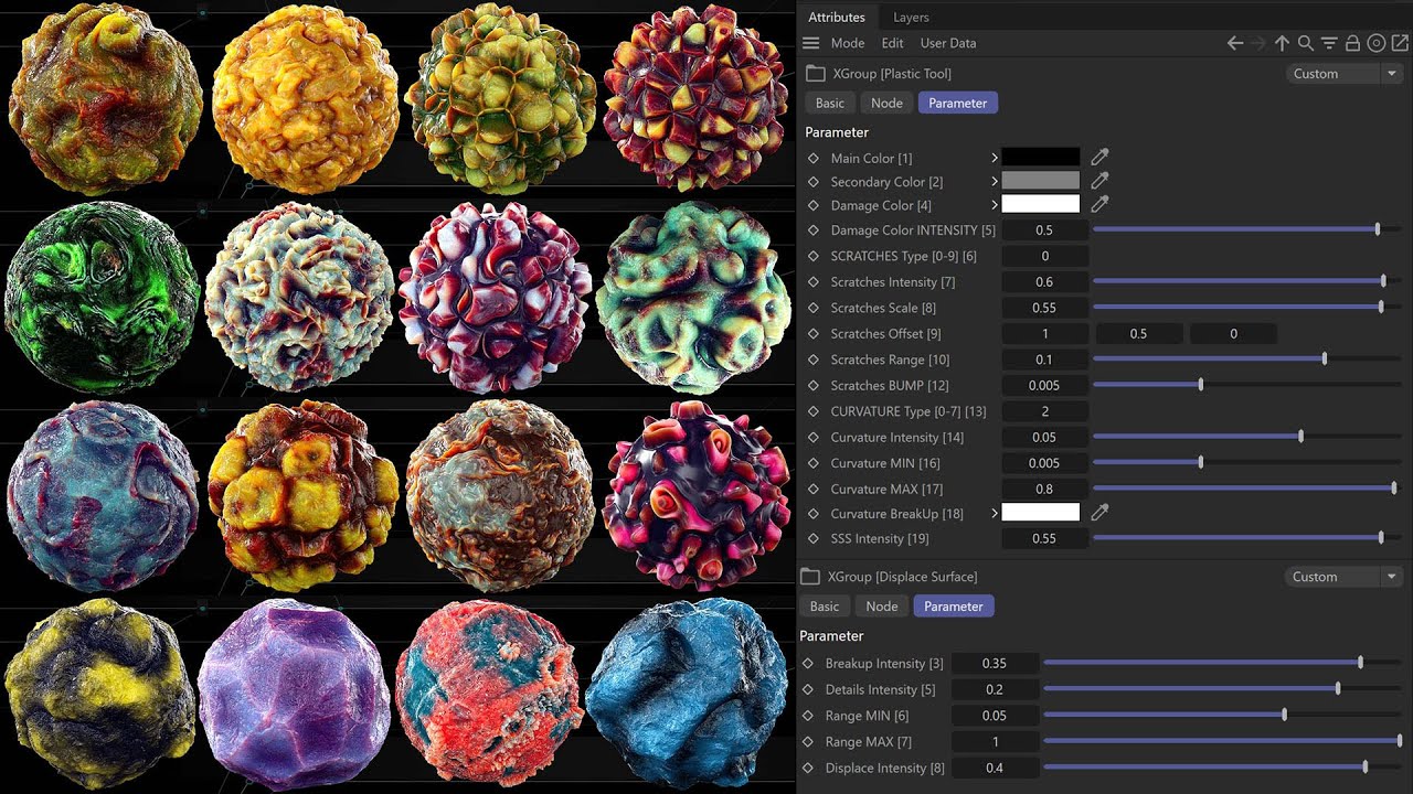 C4D/Redshift Material Library - How it Works - YouTube