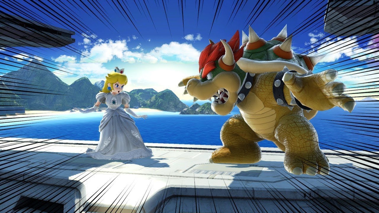 [Smash Ultimate] Peach (Me) VS Bowser (Spider) - YouTube