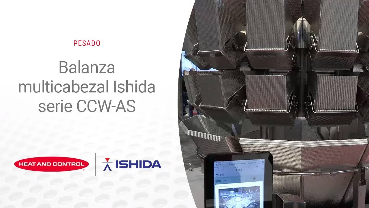 Balanza multicabezal Ishida serie CCW-AS | Heat and Control - YouTube