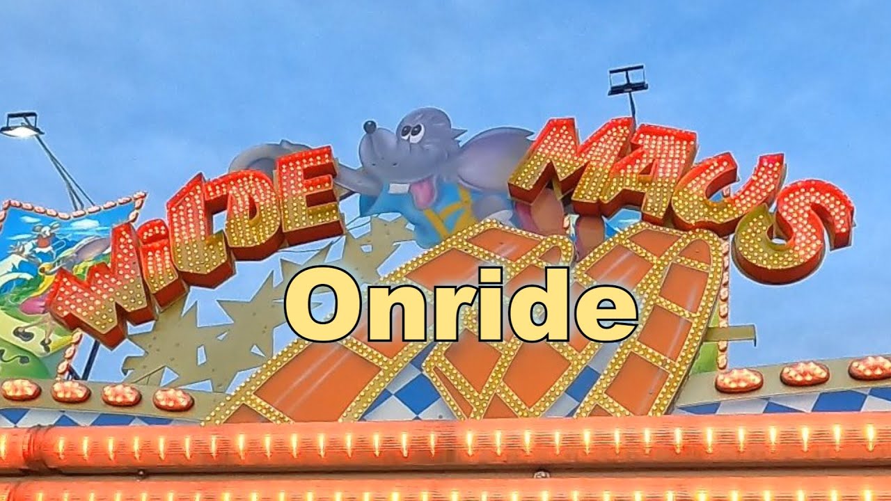 Wilde Maus I onride Oktoberfest München 2023 - YouTube