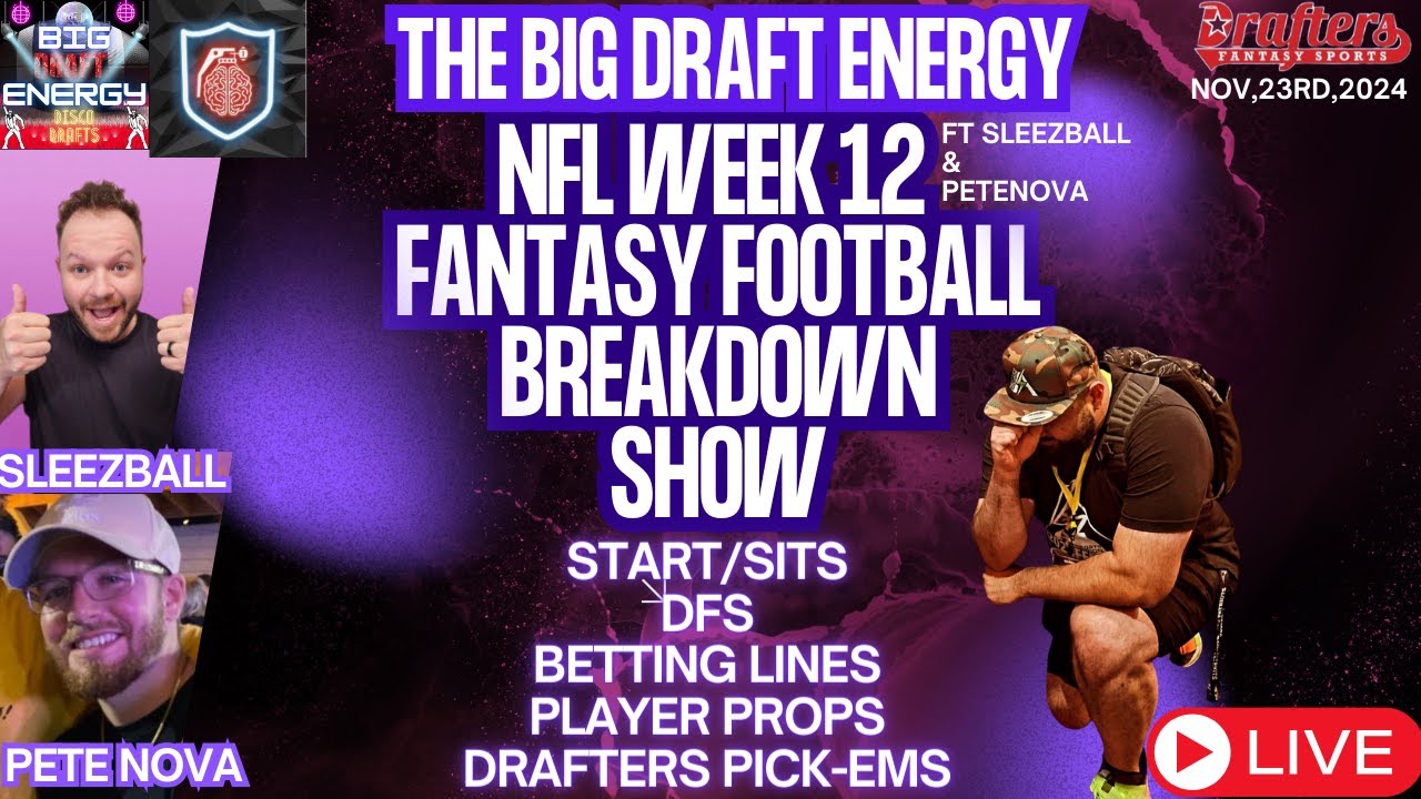 NFL Week 12 Sunday Breakdown Show With Expert Panel - YouTube