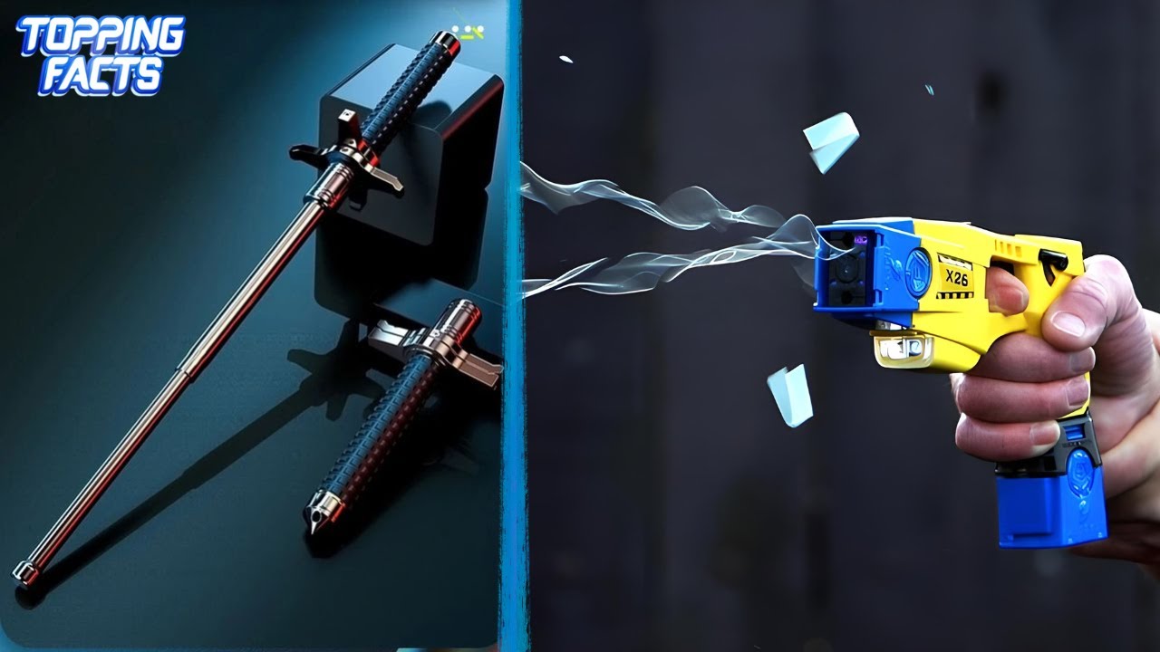 9 GADGETS INCREÍBLES de DEFENSA PERSONAL que DEBES TENER - YouTube