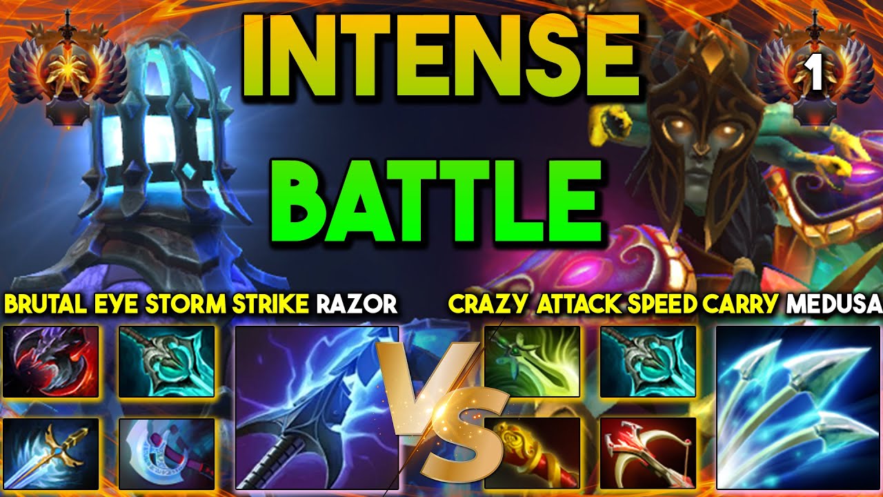 INTENSE BATTLE Between Brutal Eye Storm Strike Razor Facing Against ...