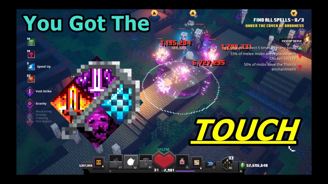 The Malboro of Weapons (Multi-Status Anchor) - Minecraft Dungeons - YouTube