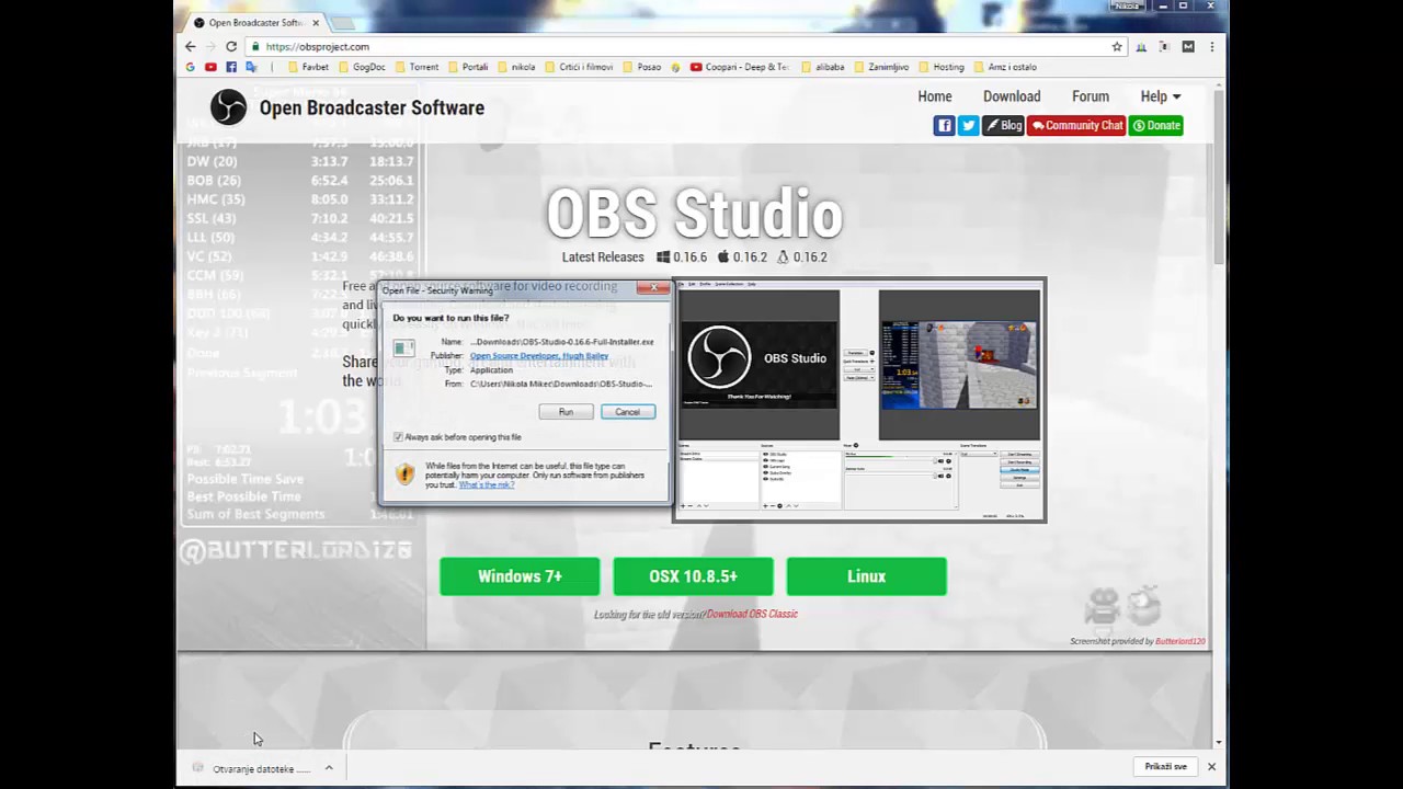 How to download&install OBS Streaming software - YouTube