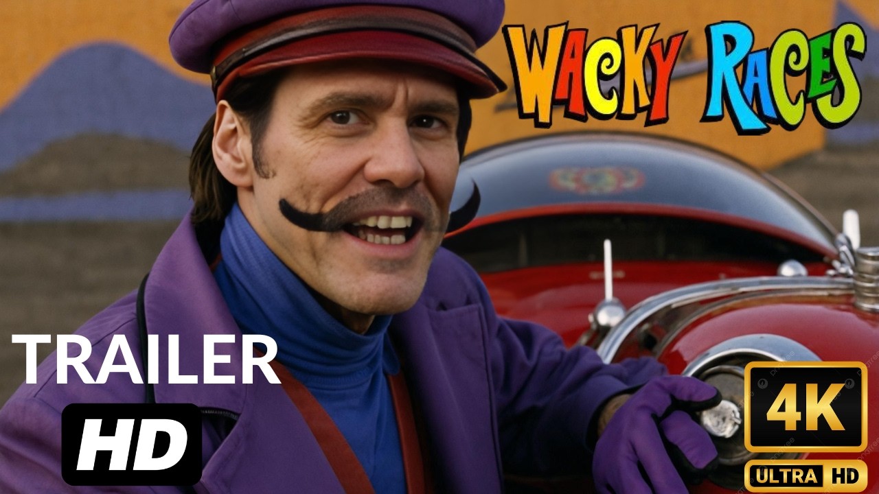 Wacky Races Live Action Teaser Trailer (2025) Jim Carrey, Margot Robbie ...