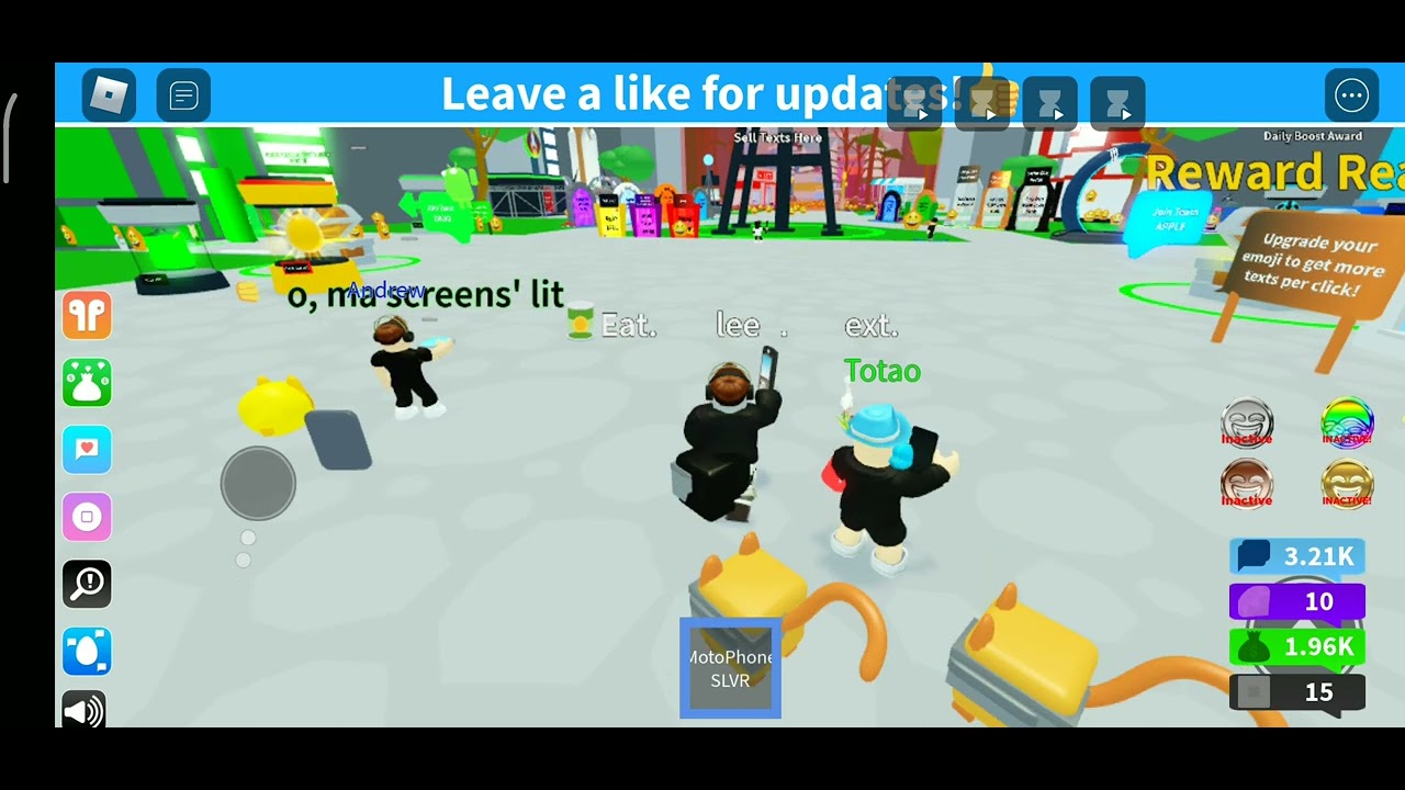 Roblox Playing texting simulater - YouTube