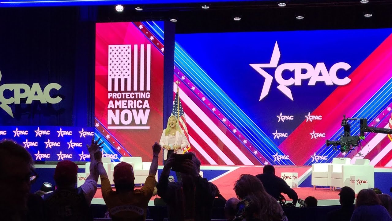 CPAC 2023 Mike Lindell Congresswoman Marjorie Taylor Greene - YouTube