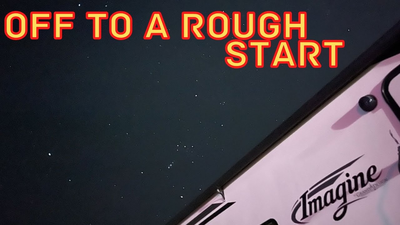 Pulling an RV in High Wind | RV Vacation Off to a Rough Start - YouTube