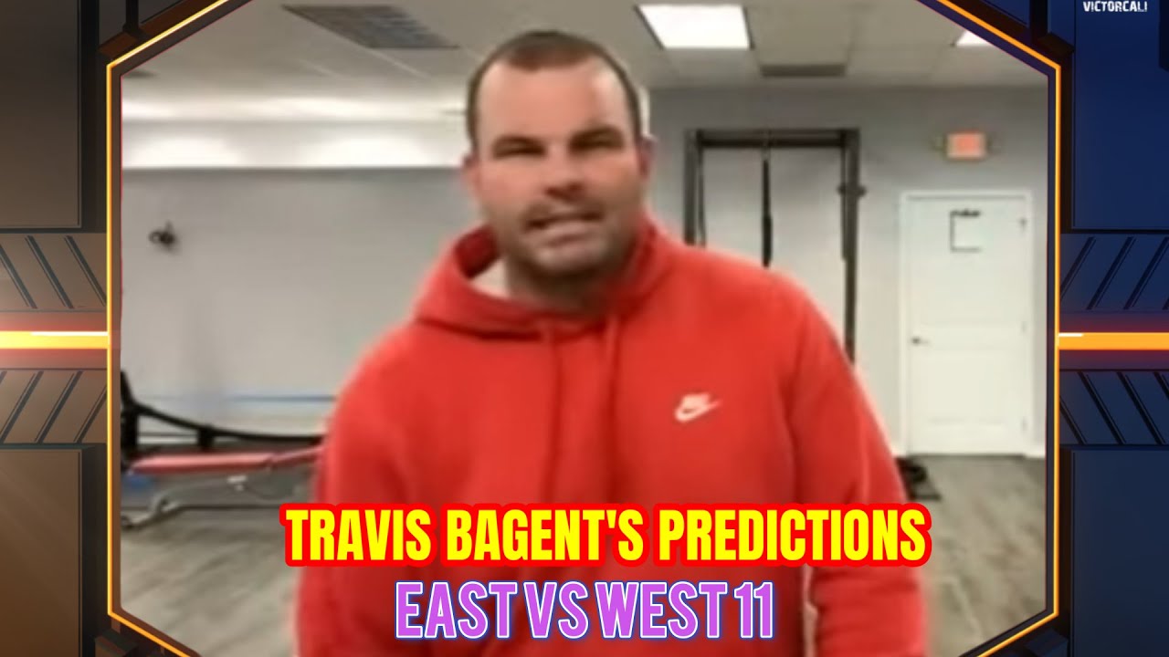 Travis Bagent’s predictions on East vs West 11 supermatches - YouTube