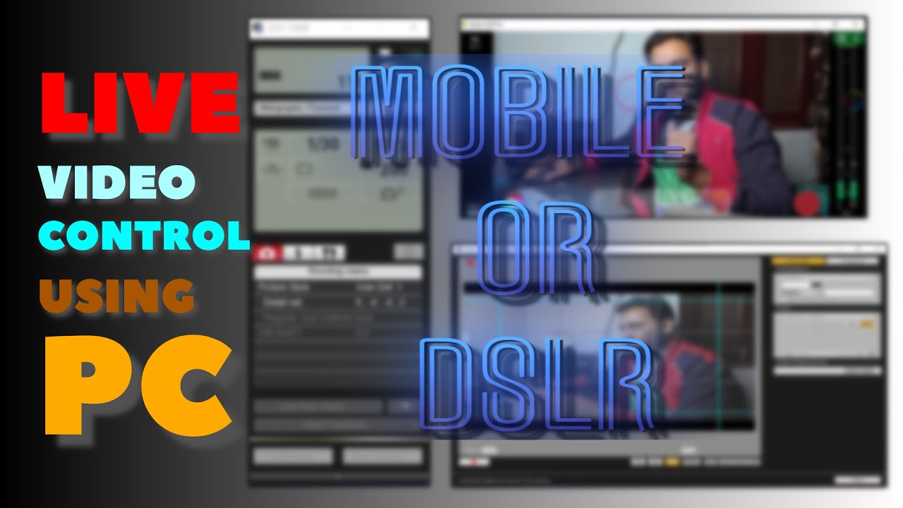 Live Video Monitoring and Full Control of DSLR and Mobile Recording ...