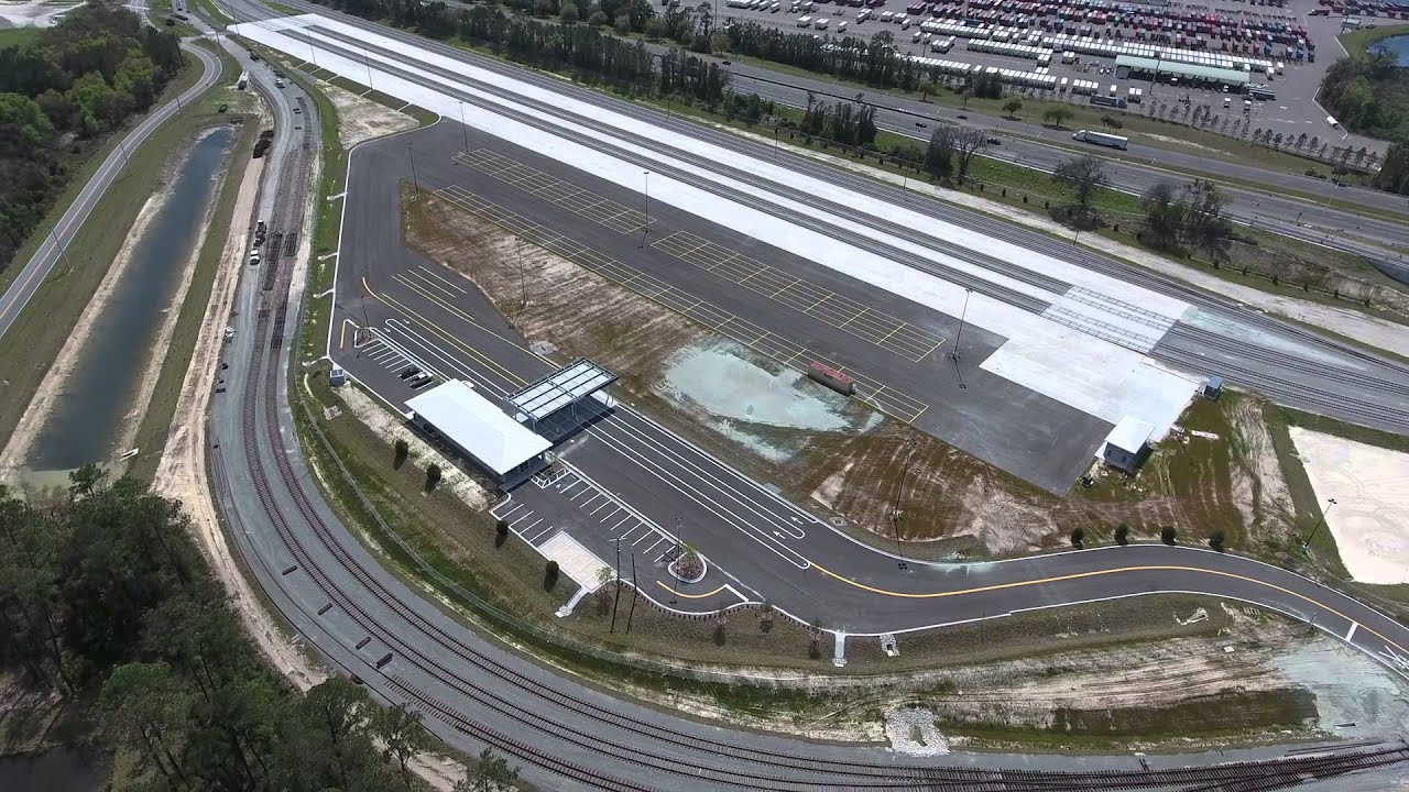 Sean McGough: Aerial Video of the CSX Intermodal Yard - YouTube