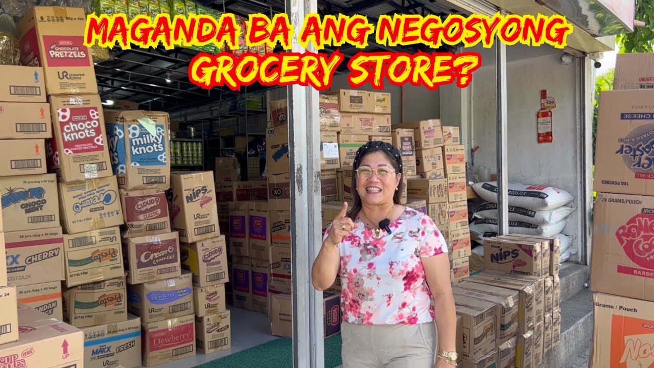 MAGANDA BA ANG NEGOSYONG GROCERY STORE? | GROCERY BUSINESS | SOLLE'S GANDANG BUHAY - YouTube