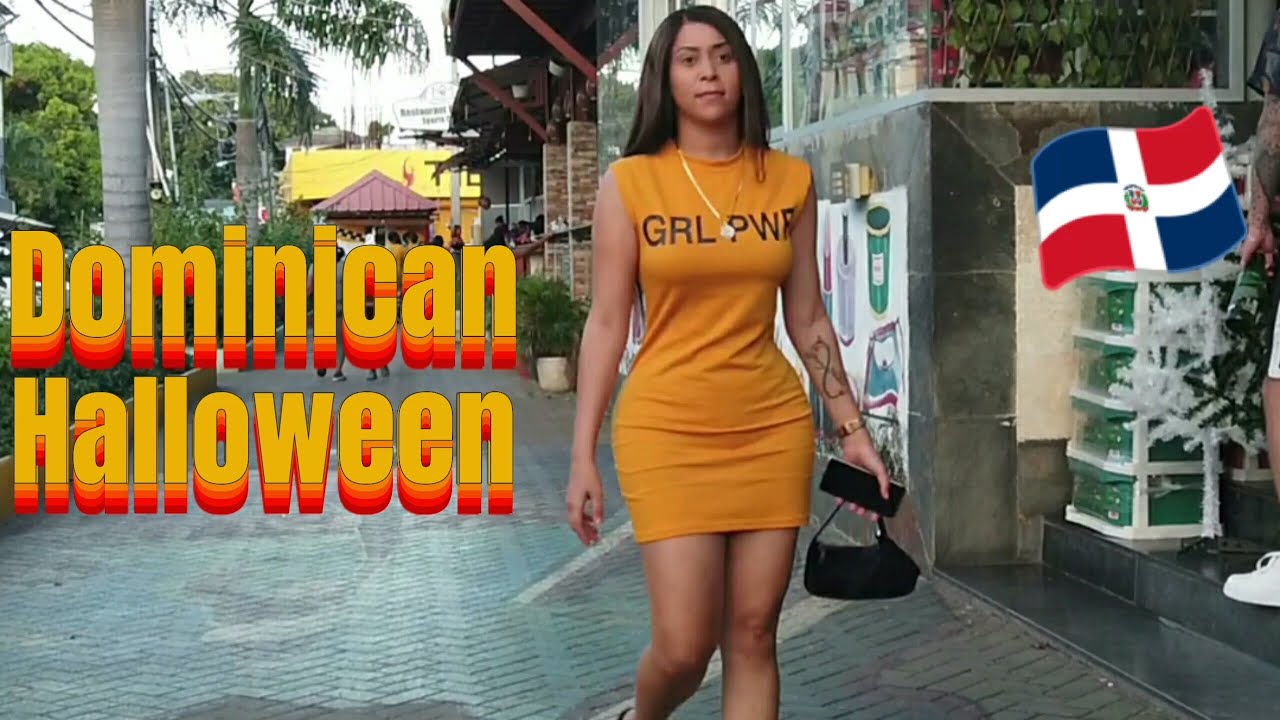 🇩🇴scenic view in the street of sosua on halloween - YouTube