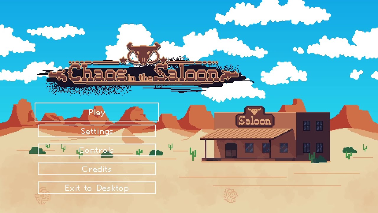 Chaos in the Saloon - Chaotic Western Bullet Hell Game! - YouTube