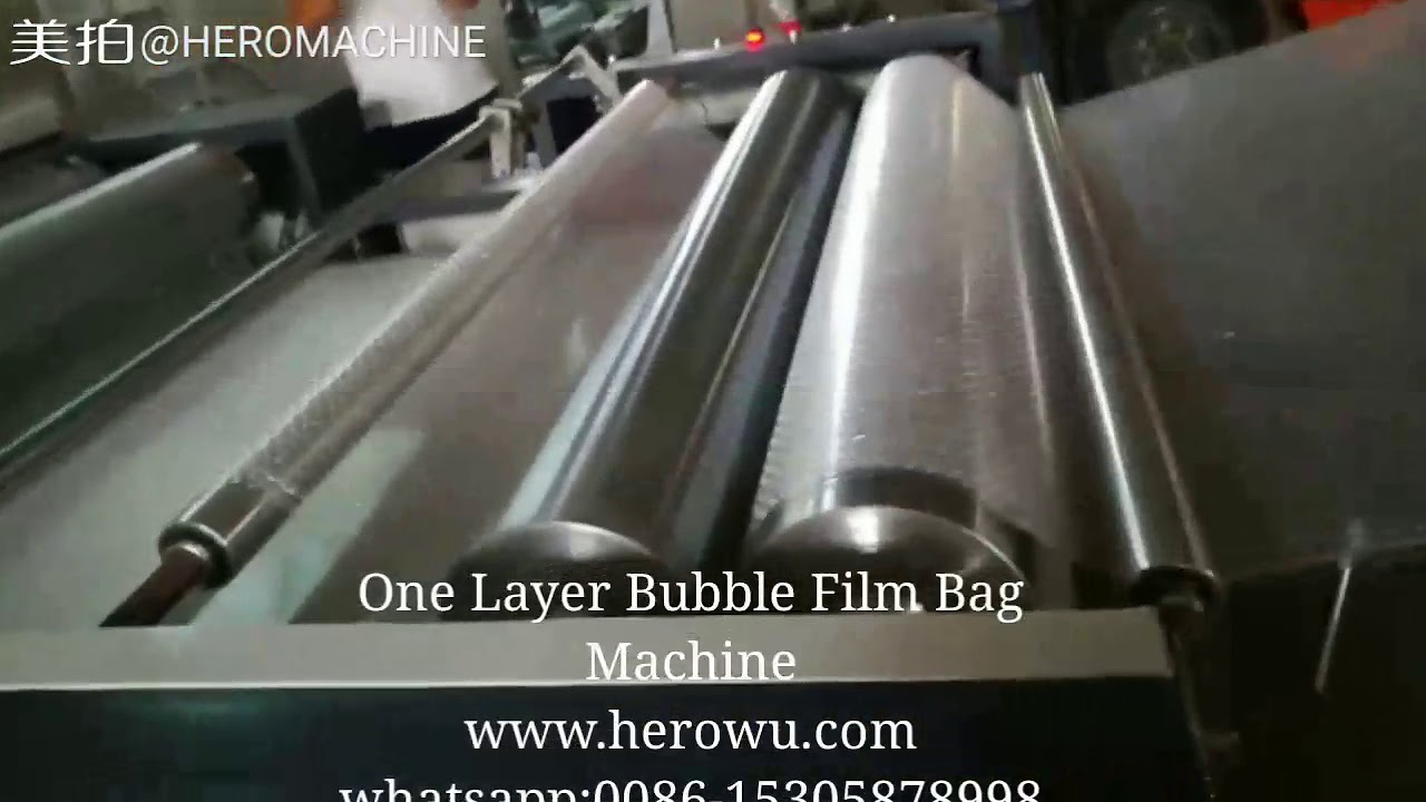 Air Bubble Film Extruder Making Machine - YouTube