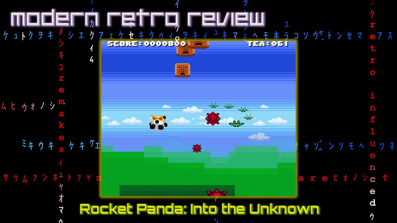 Modern Retro Review - Rocket Panda: Into the Unknown (Sega Megadrive ...