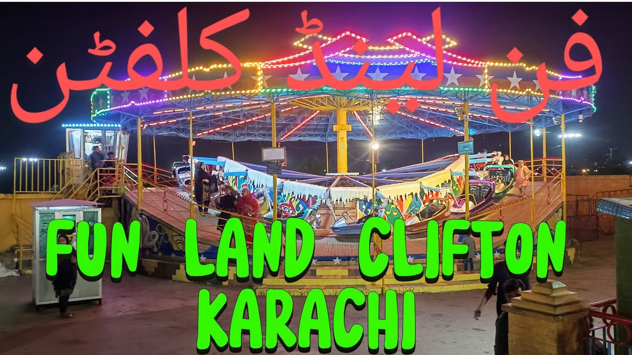 "Fun Land Clifton Karachi 4K: Thrilling Rides and Family Fun!" - YouTube