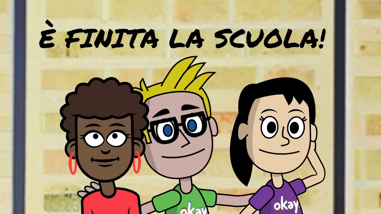 È finita la scuola | Canzone per i saluti di fine anno - YouTube